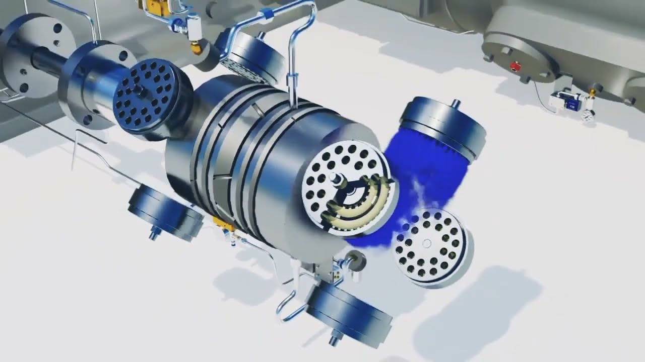 Reciprocating Compressor valve design animation #Compressor #Valve
