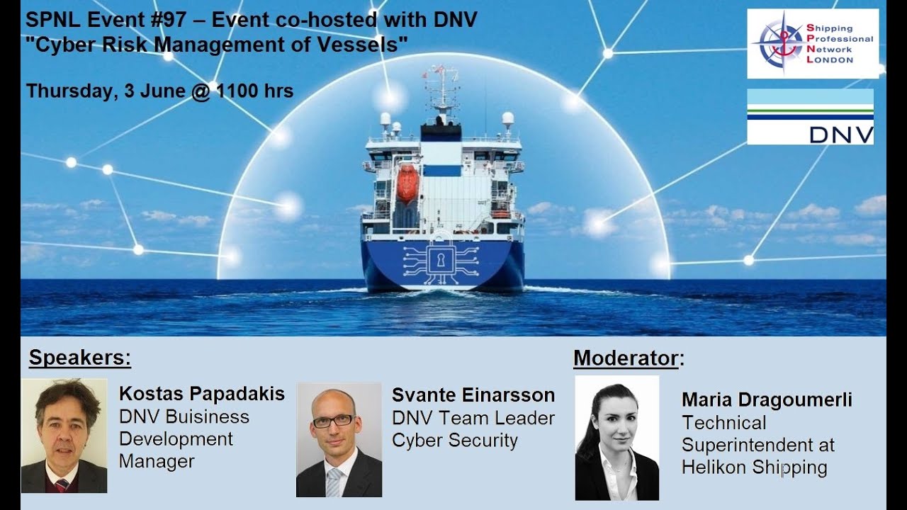 SPNL - DNV -  Cyber Risk Management of Vessels
