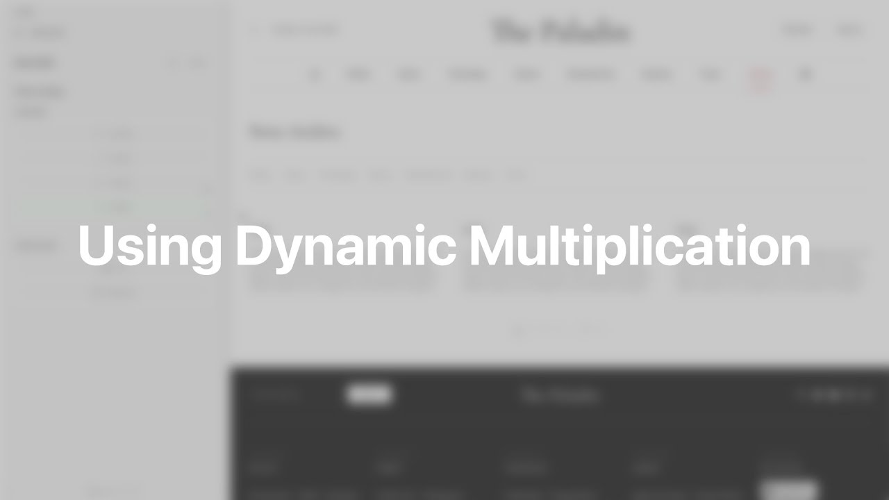 Using Dynamic Multiplication | YOOtheme Documentation (Joomla)