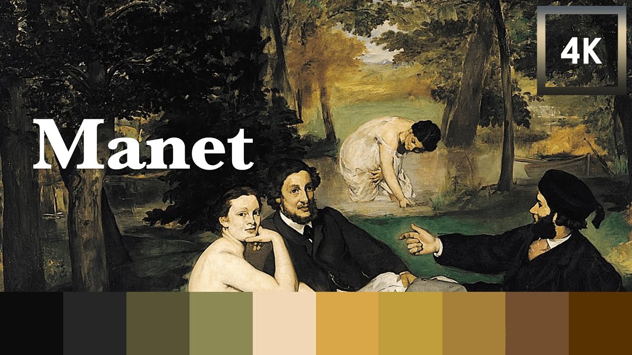 Color Palette - Edouard Manet