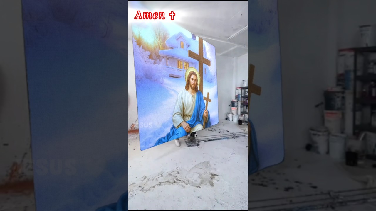 😲 People Can’t Believe This Is a Painting of Jesus Christ!