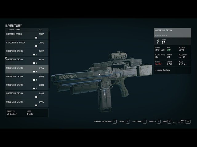 Best Energy/Laser weapons in Starfield