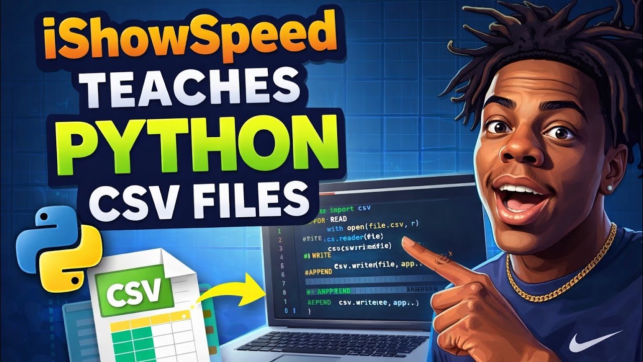 Python CSV Files Tutorial for Beginners | Read, Write & Append CSV in Python | Part-1 #32
