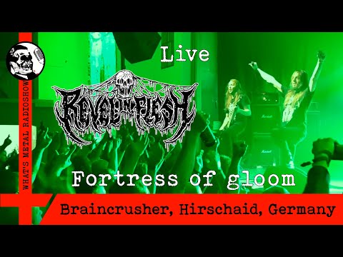 Live REVEL IN FLESH (Fortress of gloom) 2022 - Braincrusher, Hirschaid, Germany, 20 May
