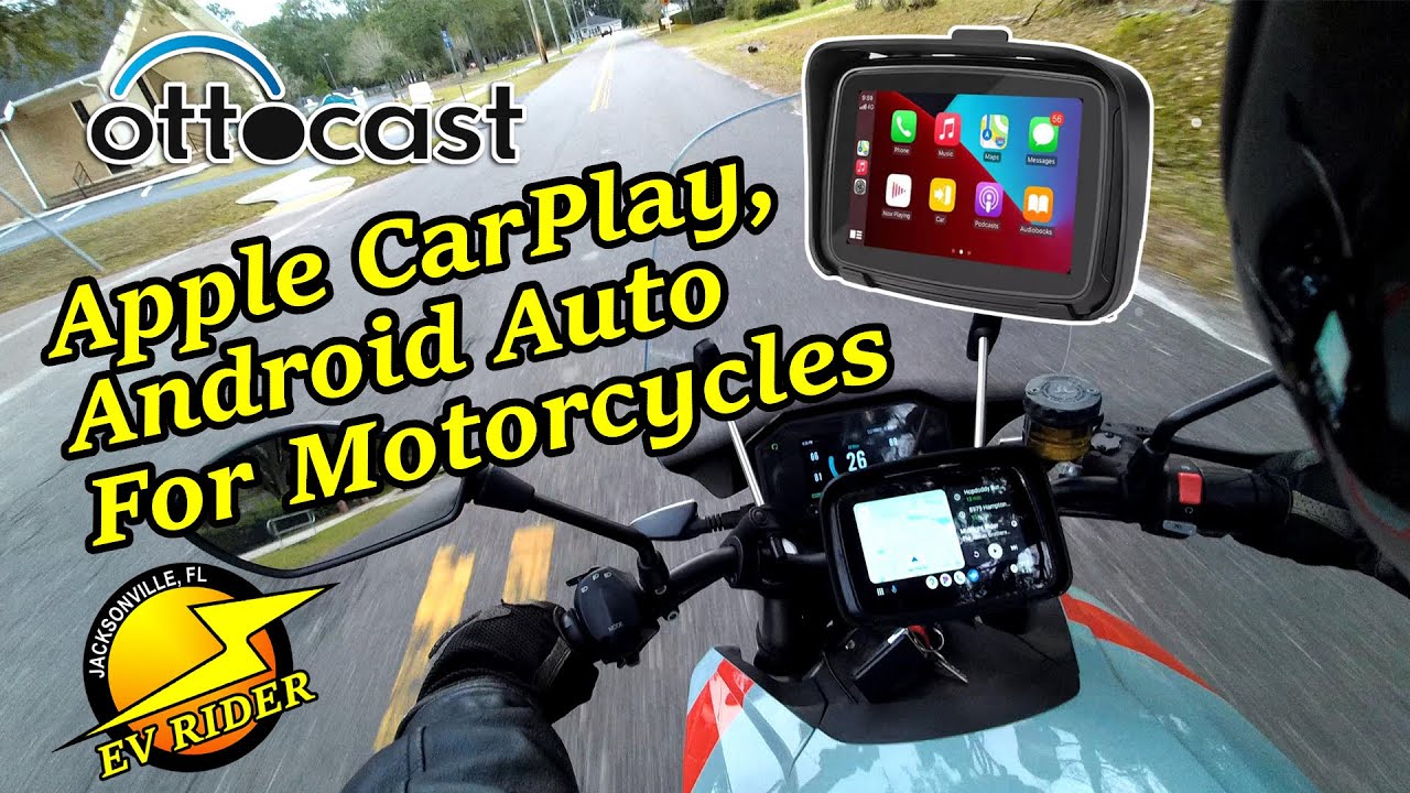 Ottocast: Easily Add Apple CarPlay/Android Auto To Any Motorcycle