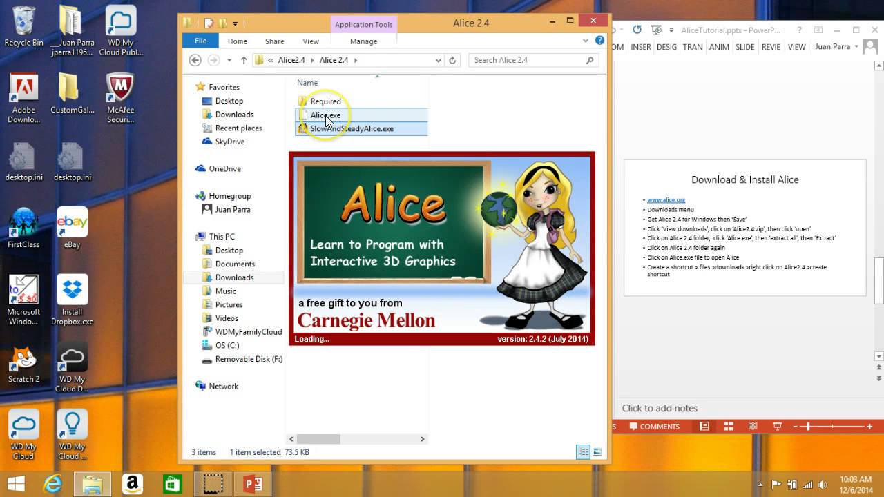 Alice Software Tutorial (Part 1)
