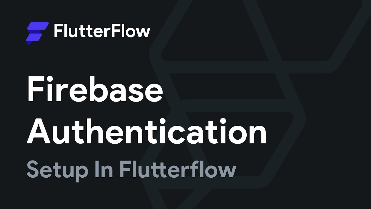 Quick Guide to Setting Up Firebase Authentication in Flutterflow ... Quick Guide to Setting Up Firebase Authentication in Flutterflow ...