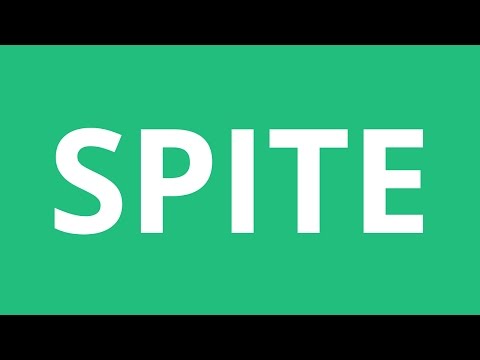 How To Pronounce Spite - Pronunciation Academy