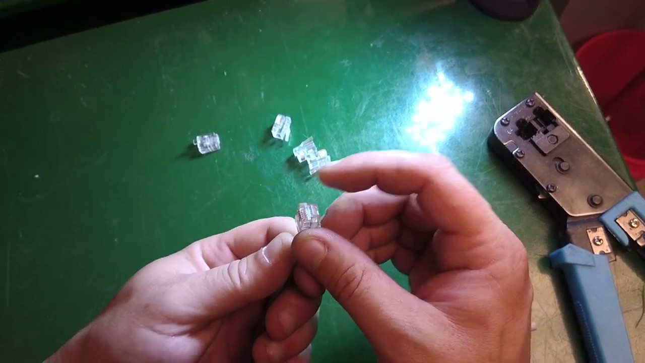 How to make a RJ11 Cable or Better Known as Phone Wire .