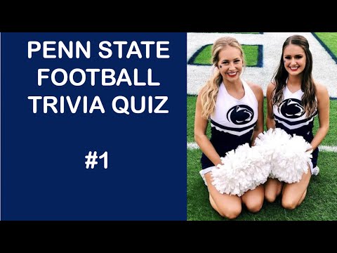 Penn State Football Trivia Quiz - 1