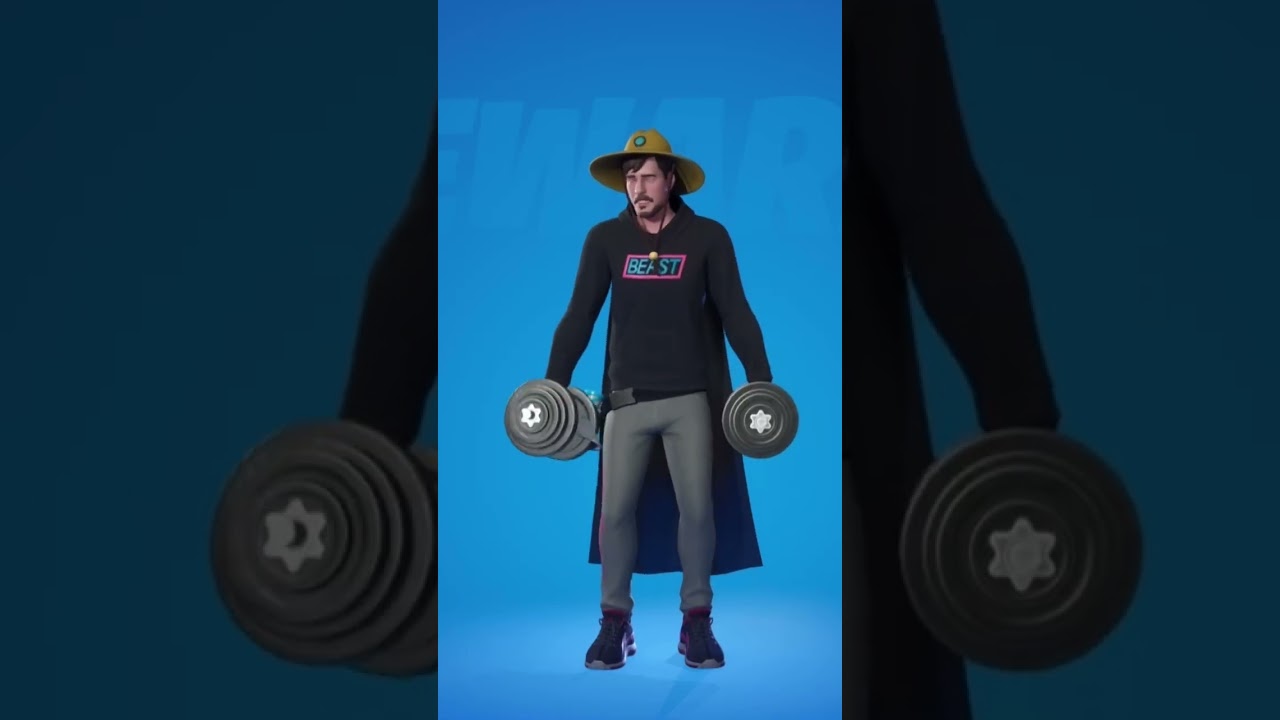 ICON MrBeast gets ready for another weekly grind!😄#shorts #fortnite #fyp #gamer #epic #mrbeast