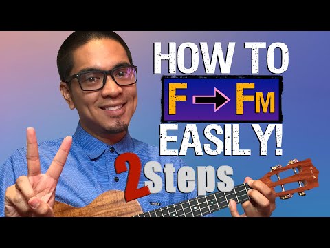 F to Fm Ukulele Transition Easy