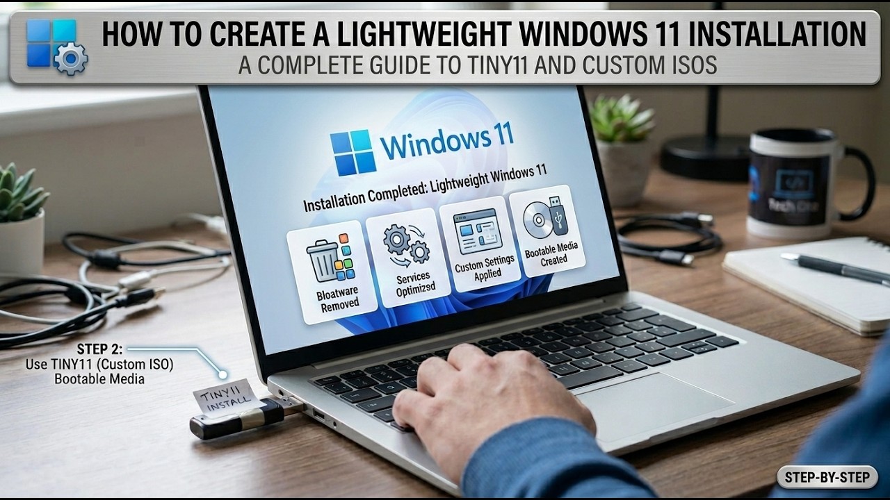 How to Create a Lightweight Windows 11 Installation
