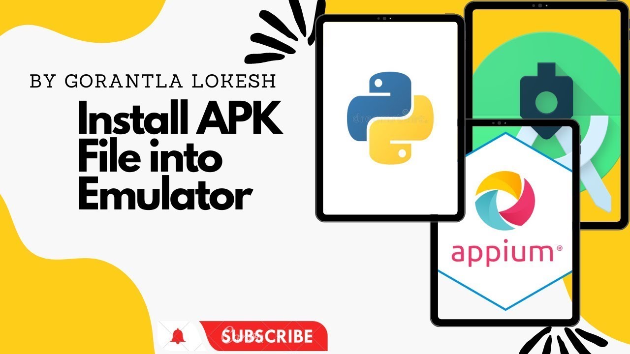 [2023] Part 10: Install APK File Into Emulator | Mobile Automation Testing With Python