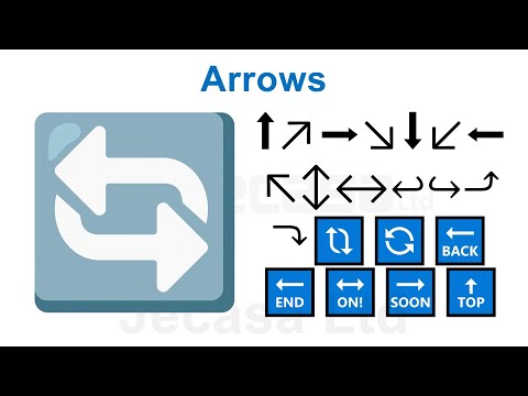Emoji Meanings Part 43 - Arrows | English Vocabulary