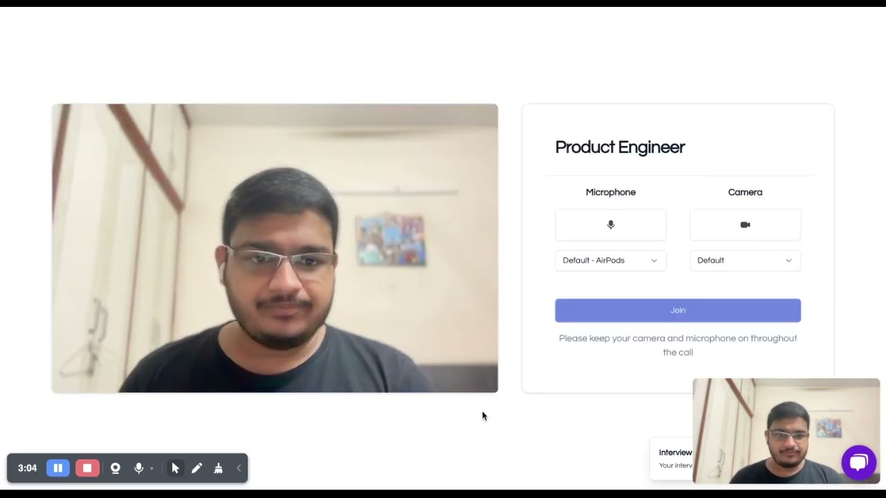 Expert Hire Demo | AI-Powered Mock Interviews & Placement Prep