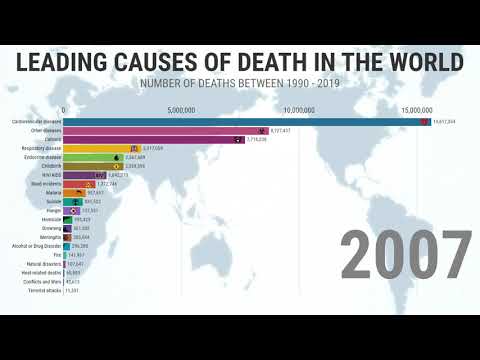 TOP 20: Leading Causes of Death in the World 1990 - 2019!