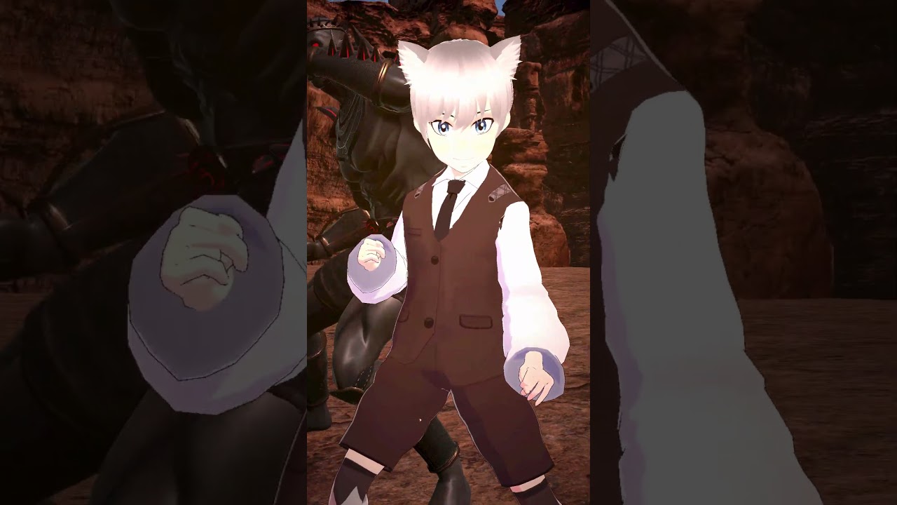 Catboys can fight too! #varkshorts #vtuber #catboy #capcut