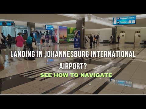 ARRIVING AT JOHANNESBURG INTERNATIONAL AIRPORT | OR TAMBO |BRITISH AIRWAYS
