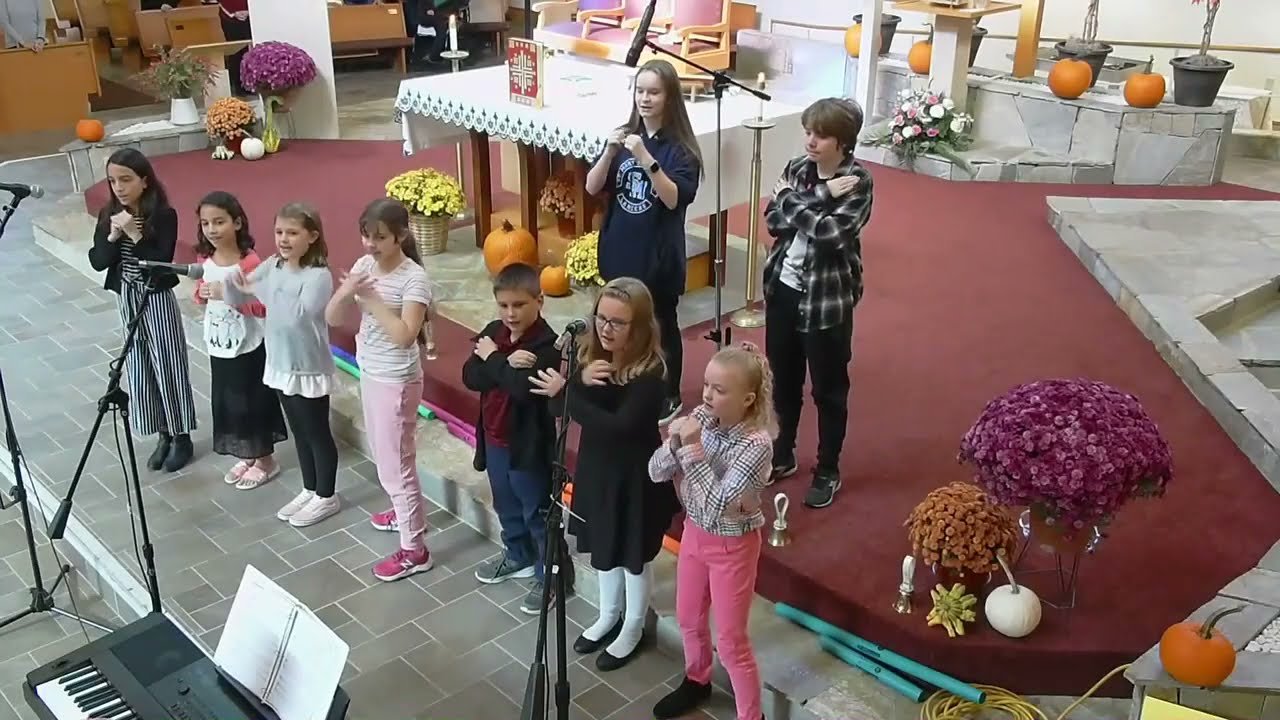 Kids choir opening song