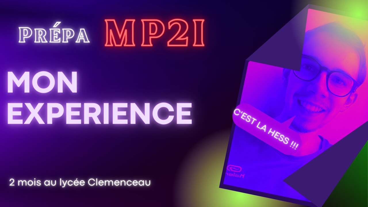 2 mois en prépa MP2I