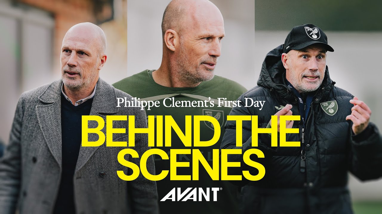 Clement begint aan Engels avontuur: Norwich deelt exclusieve behind-the ...