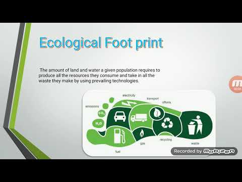 Ecological Footprint in Urdu