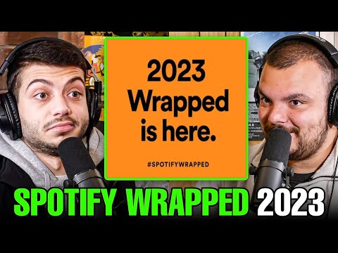 Reacting to 2023 SPOTIFY WRAPPED