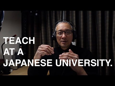 How to get a job at a Japanese University (even without university teaching experience).