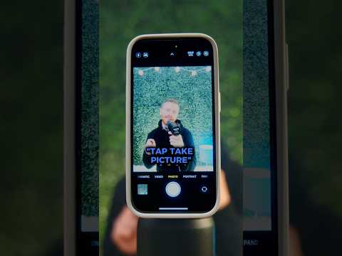 The Best iPhone Camera Trick (No Hands) #iphonetipsandtricks