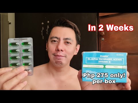 5 BENEFITS | PHAREX VITAMIN E 400 IU ALPHA TOCOPHERYL FOR ACNE, SCAR & SKIN REVIEW IN JUST 2 WEEKS