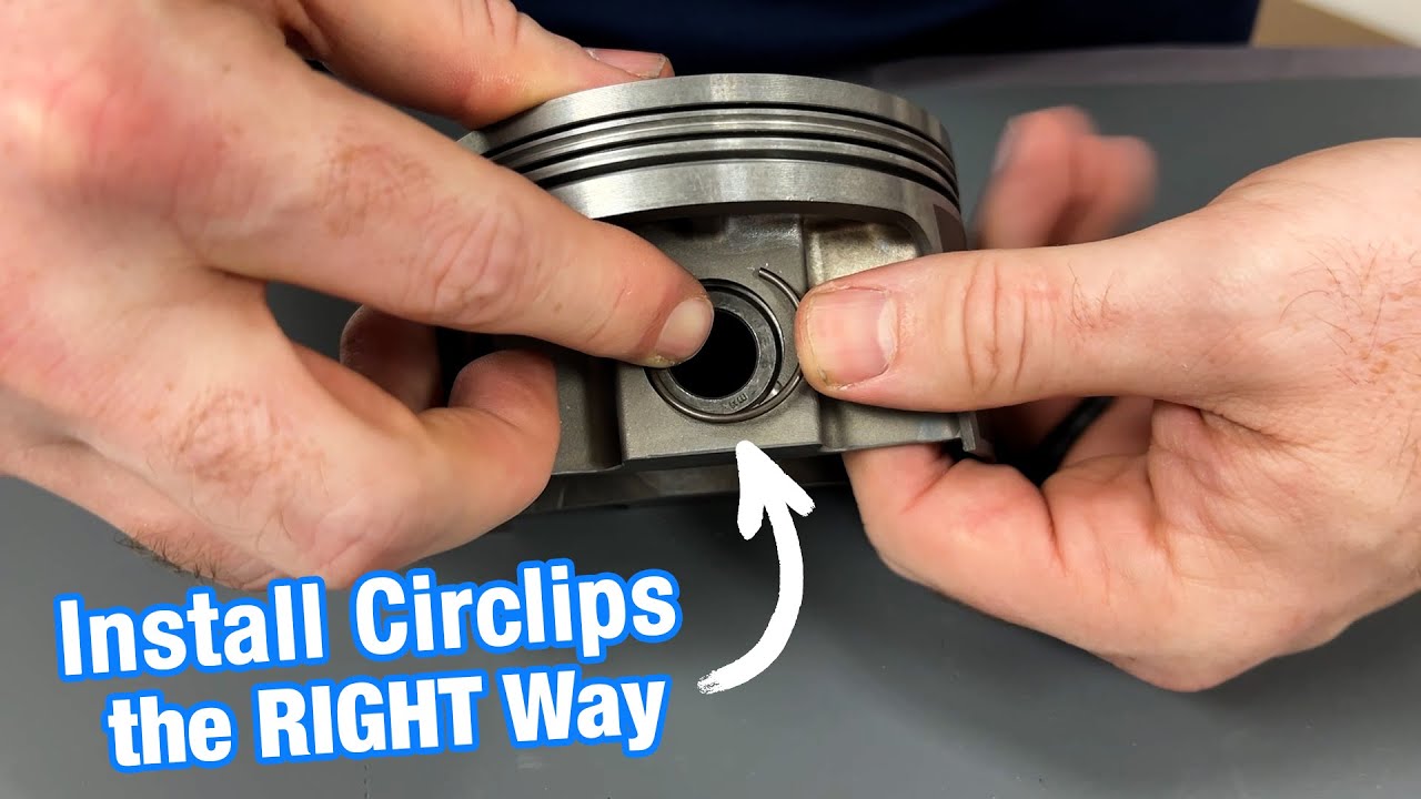 Piston Circlip Installation - Techniques, Tools, and Tips