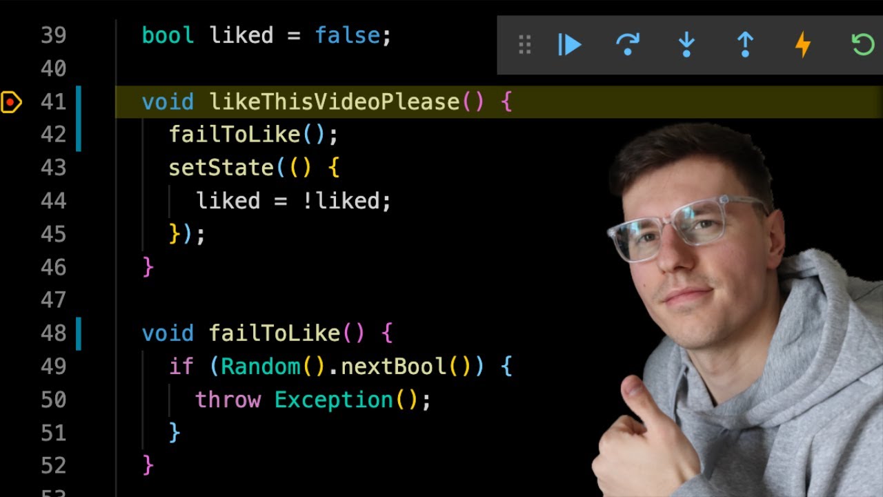 Easy Debugging with Breakpoints and Stack Trace