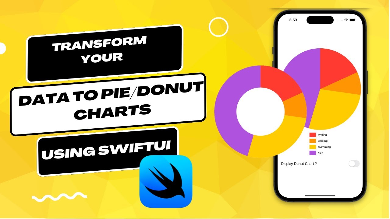 Creating Dynamic Pie/Donut Charts in SwiftUI from Data: A Step-by-Step Guide
