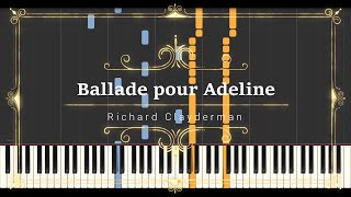 Richard Clayderman - Ballade pour Adeline (Sheet Music, MIDI,) by ...