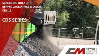 CM Shaft screener CDS 12 screening bucket for sale Italy, TB30301