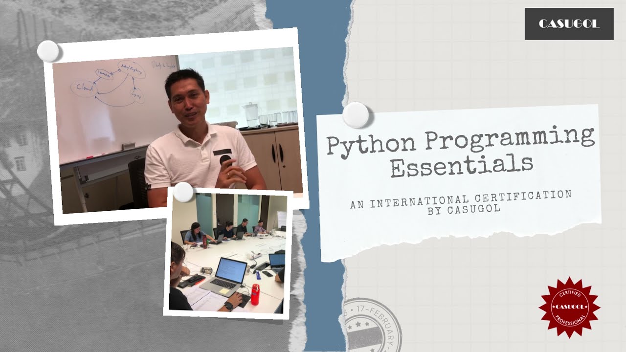 Python Programming Essentials (PPE) by CASUGOL