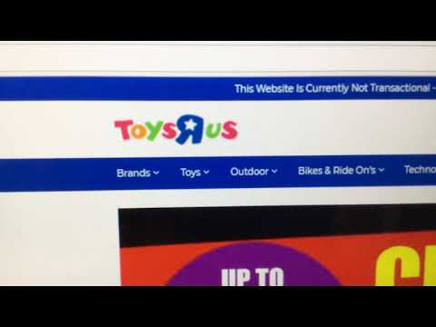 Toys R Us UK Website Update #1