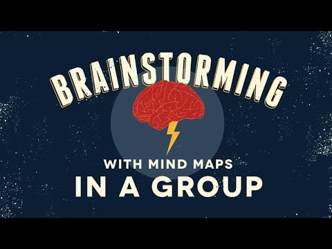 Brainstorming With Mind Maps in a Group