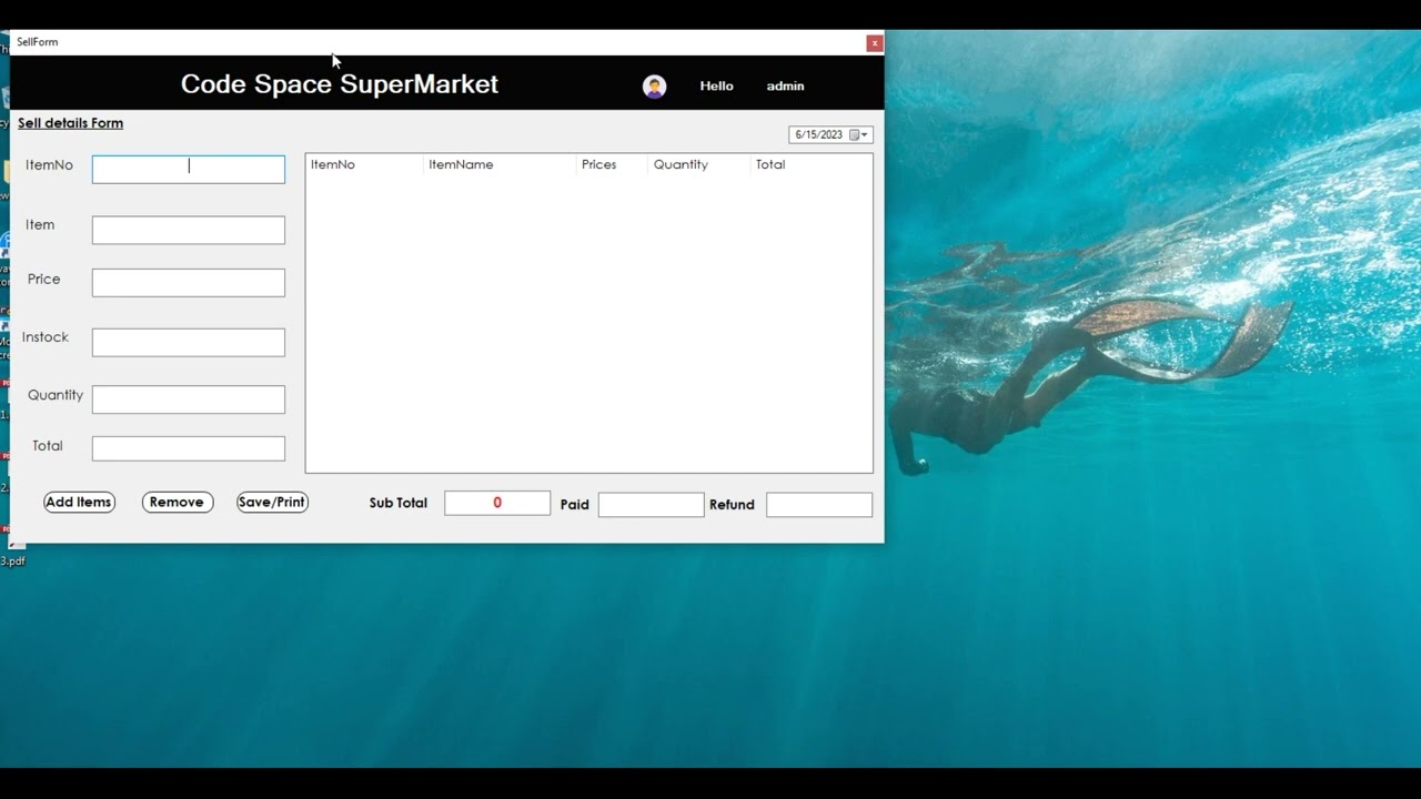 C#  Projects Tutorial ( Minimarket Management System | POS )by Using SQL Database with Source Code