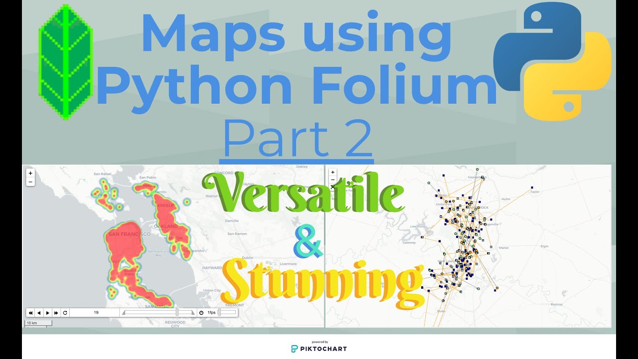 Python Tutorial - Maps with Folium part 2, Plugins