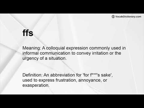 ffs Meaning