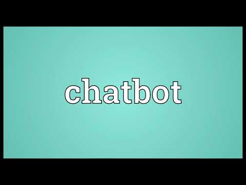 Chatbot Meaning