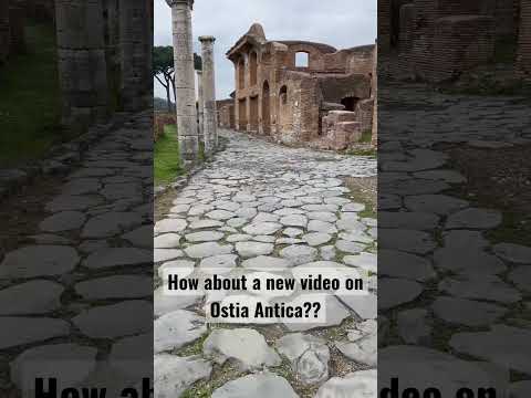 A quick walk in Ostia Antica!
