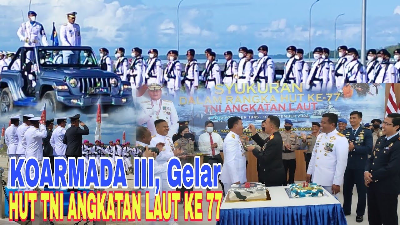 Koarmada III Rayakan HUT TNI Angkatan Laut ke-77 Secara Sederhana ...