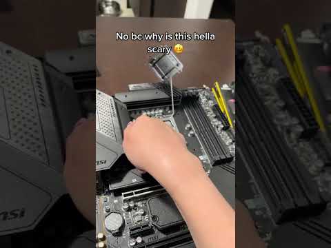 The scariest part of PC building