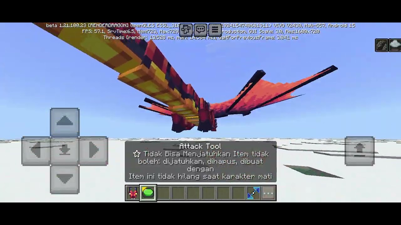 PE Addon Minecraft morph into dragon#mcpe#addon 