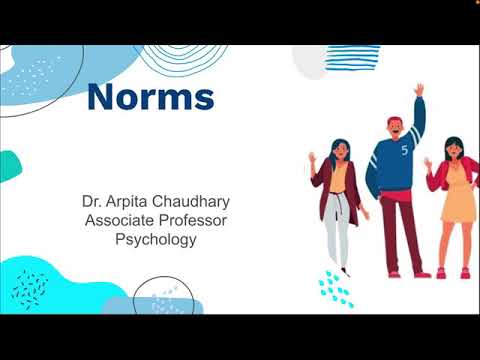 Norms By- Dr. Arpita Chaudhary