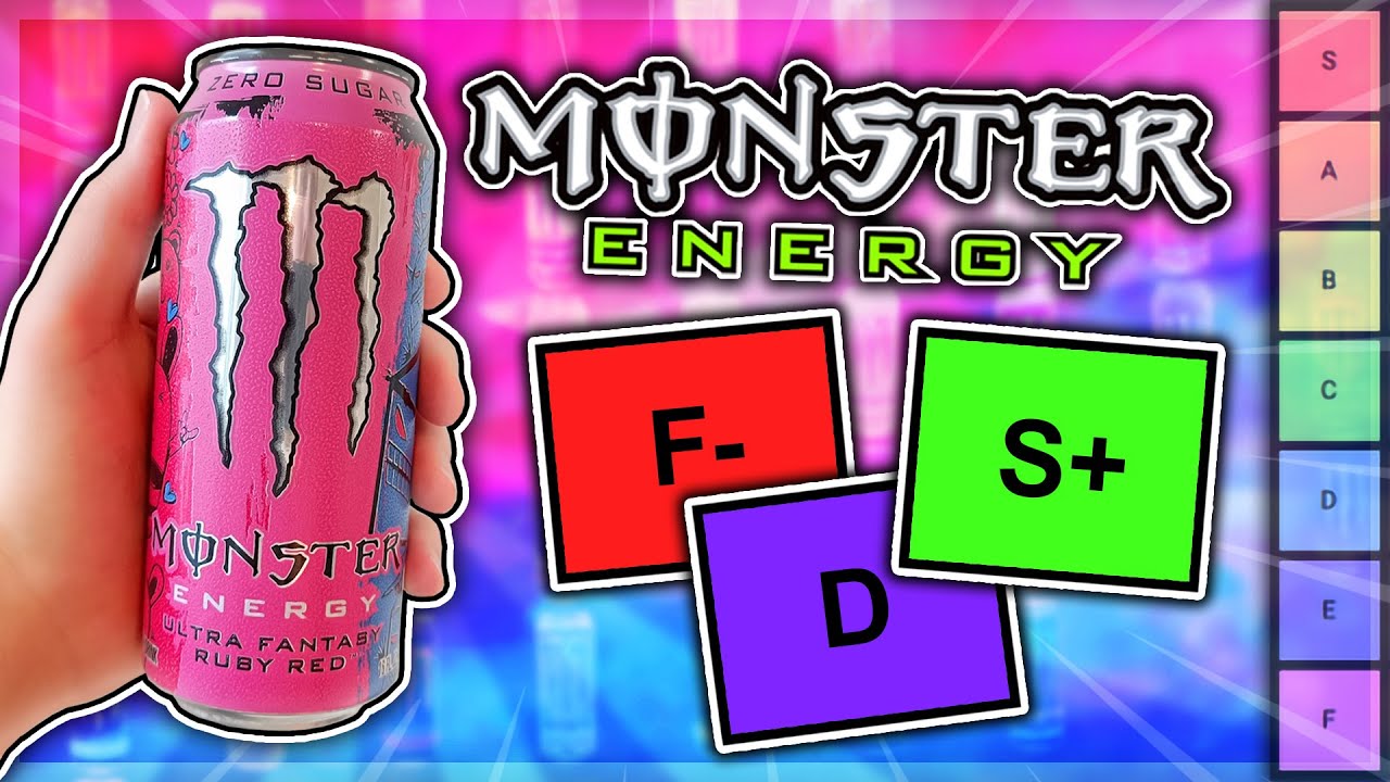 The LEGENDARY Monster Energy Tier List 2025!