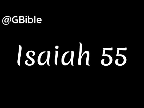 Isaiah 55: The Compassion of the Lord #bible | @GBible